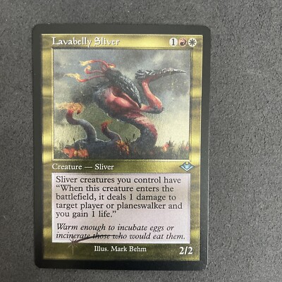 LAVABELLY SLIVER FOIL ETCHED RETRO FRAME X1 MODERN HORIZONS 2 MTG ...