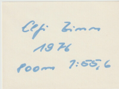 Elfi Zinn (GDR) - BRONZE Olympics 1976 800m | eBay.de