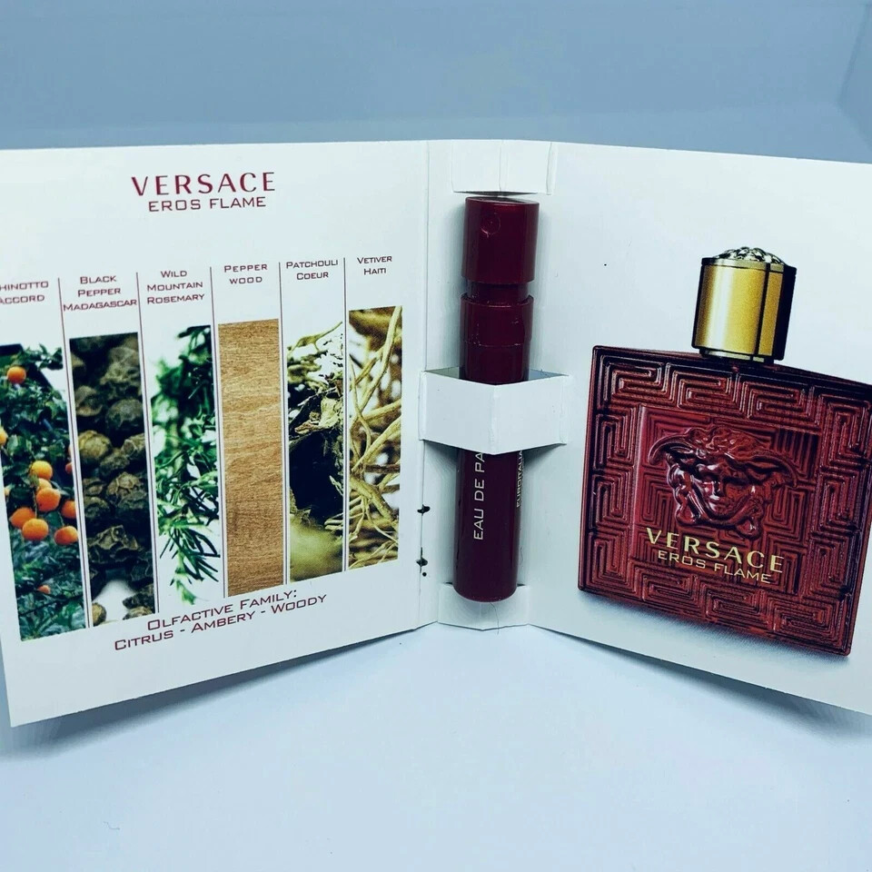 Versace Cologne Collection For Men Sample Spray Vials 8Pc Set | eBay