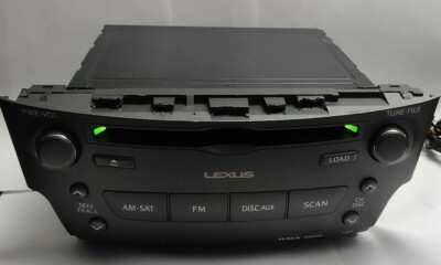 06 07 08 Lexus IS 250 350 F Stereo 6 Disc CD PLAYER CD Changer Radio ...