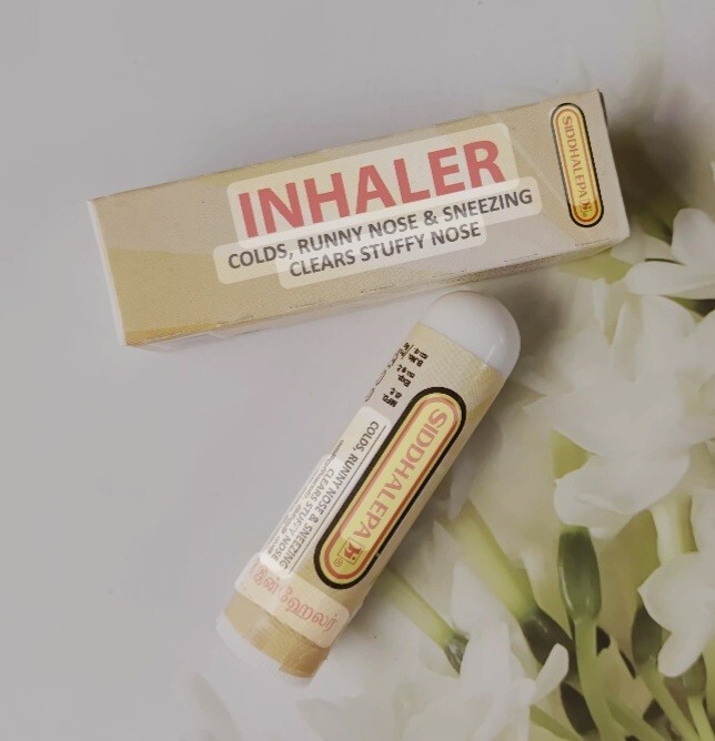 CEYLON Siddhalepa Inhaler Formula for Cold, Runny nose & Sneezing, free ...
