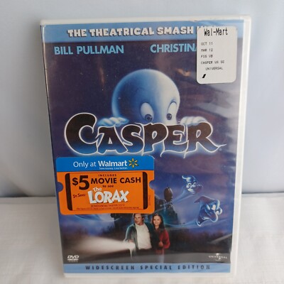 Casper DVD New Sealed Widescreen Special Edition 1995 Friendly Ghost ...