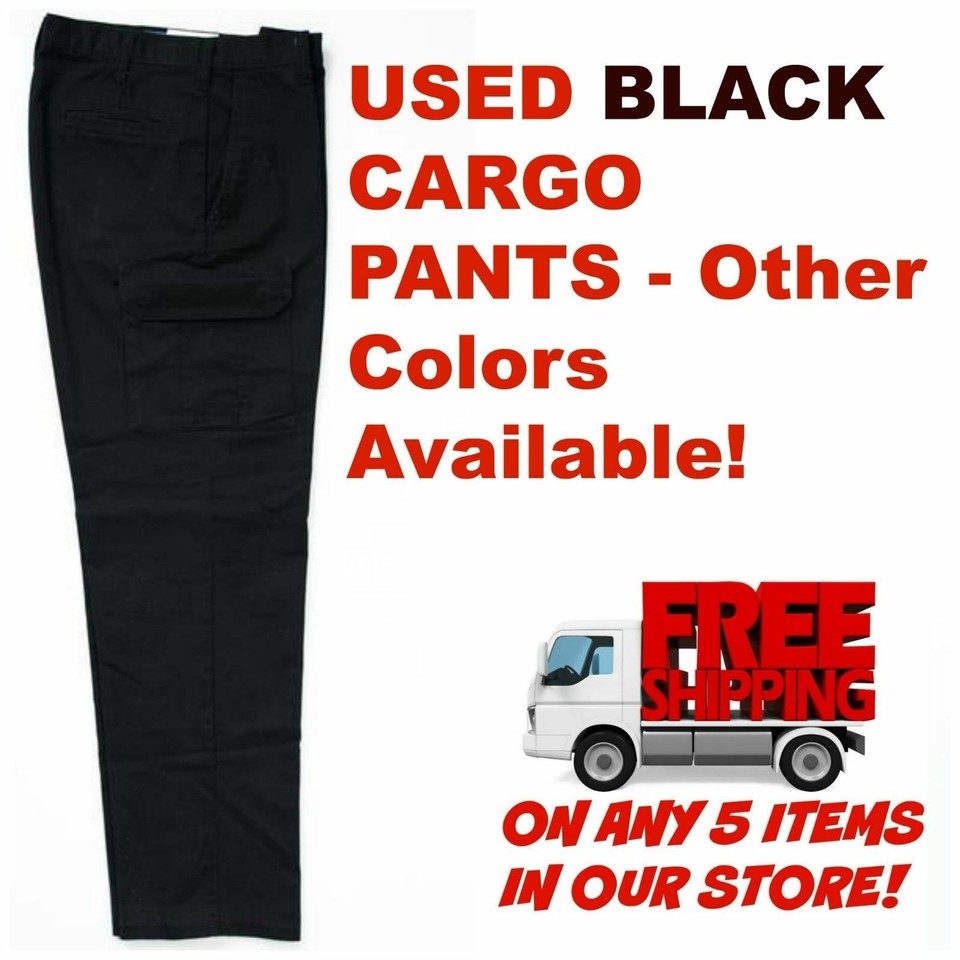 Used Uniform Work Pants Cargo Cintas Redkap Unifirst G&K Dickies others ...