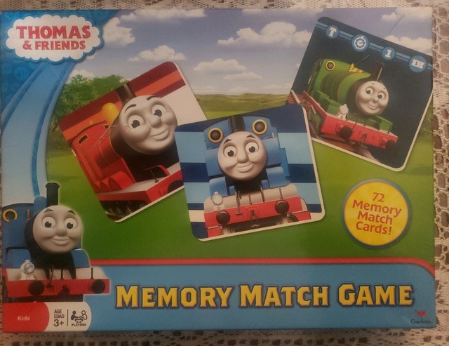 Thomas and Friends Memory Match Card Game - Rare | eBay