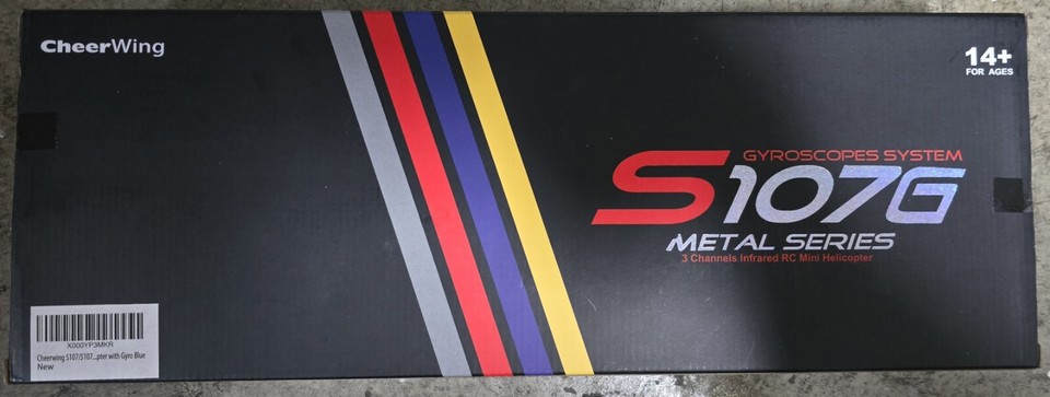 Syma S107G RC Helicopter Phantom Metal 3.5CH Remote Control Toys w ...