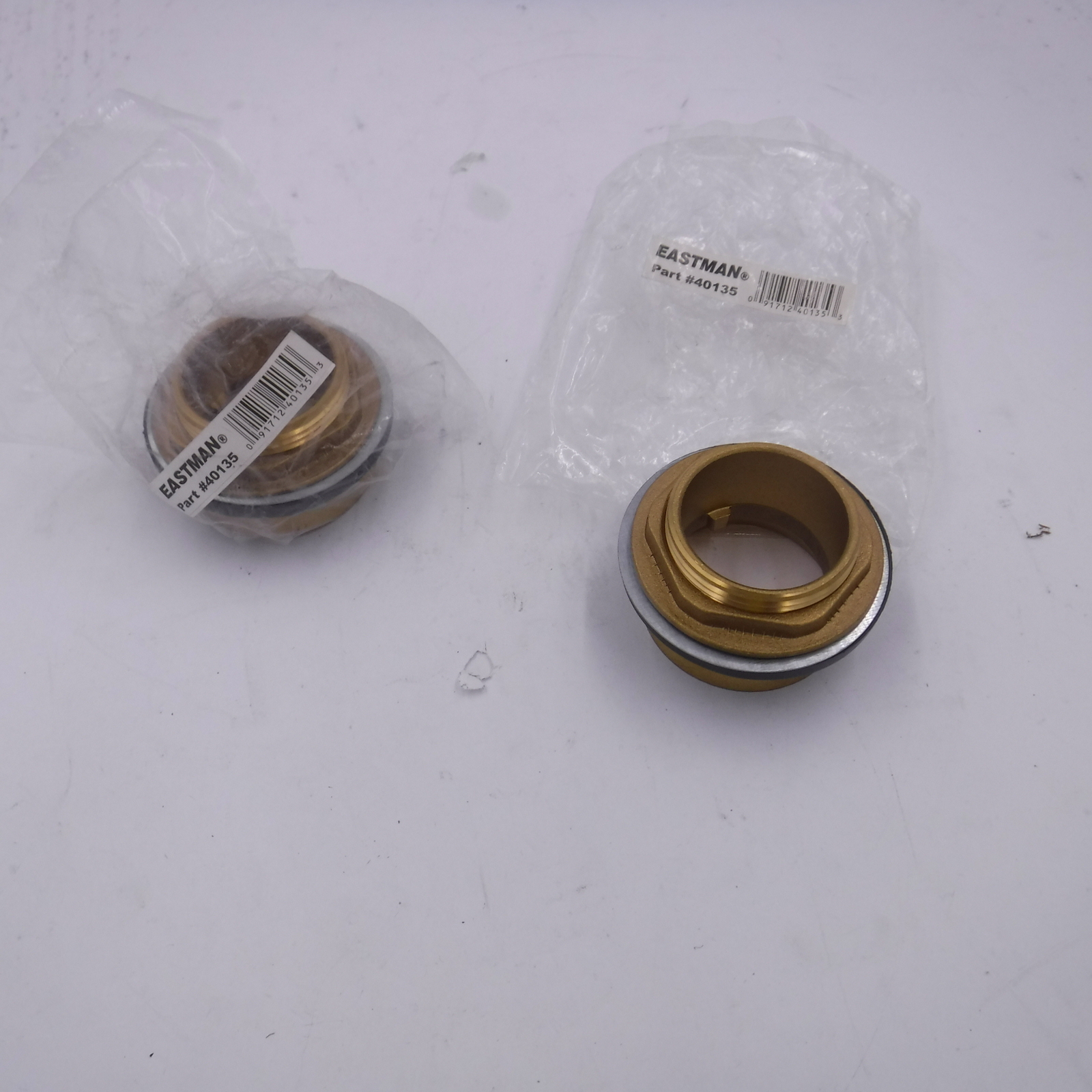2 Pack Eastman 40135 Closet Spud Brass 1-1/2" | eBay