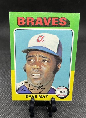 1975 Topps #650 Dave May - Atlanta Braves | eBay