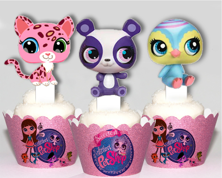 Littlest Pet Shop Cake Decorations