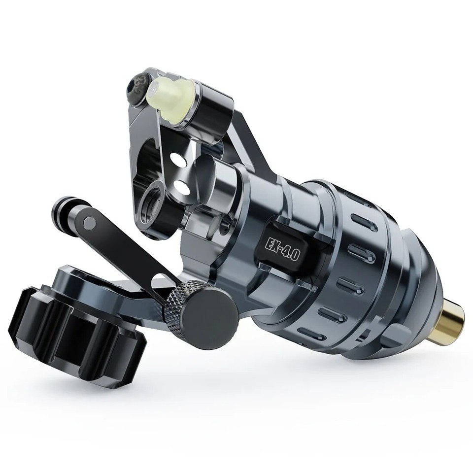 Mast Rotary Tattoo Machine DoubleSpring Coreless Motor RCA 4.0mm Stroke ...