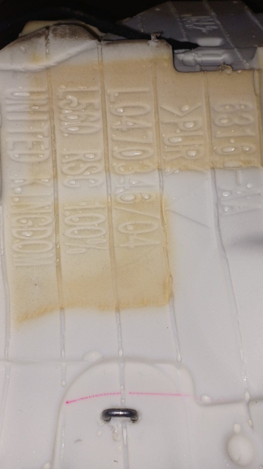 2018-20 RANGE ROVER VELAR REAR SEAT BOTTOM CUSHION LOWER COVER TRIM ...