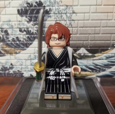 custom minifig minifig mini brick manga brick bleach Aizen Sousuke | eBay
