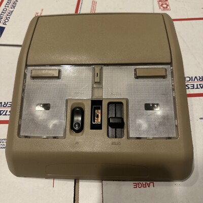 2004 2005 Nissan Maxima Tan Beige Overhead Console Dome Map Light WITH ...