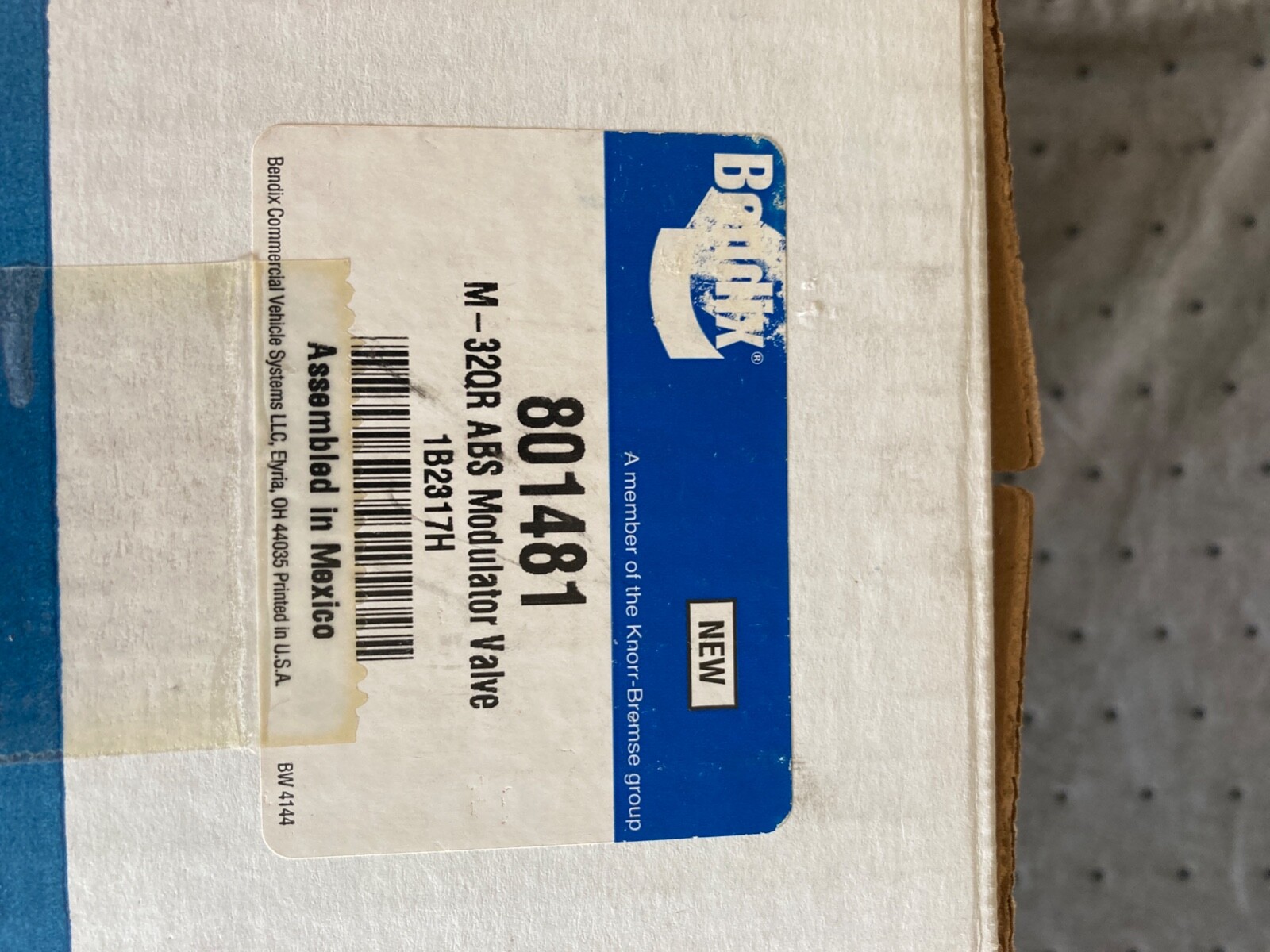 BENDIX ABS VALVE # 801481, MR-32QR NEW NEVER INSTALLED | eBay