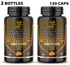 Health Plus Prime Turmeric Curcumin With 95 Curcuminoids 60 Capsules ...