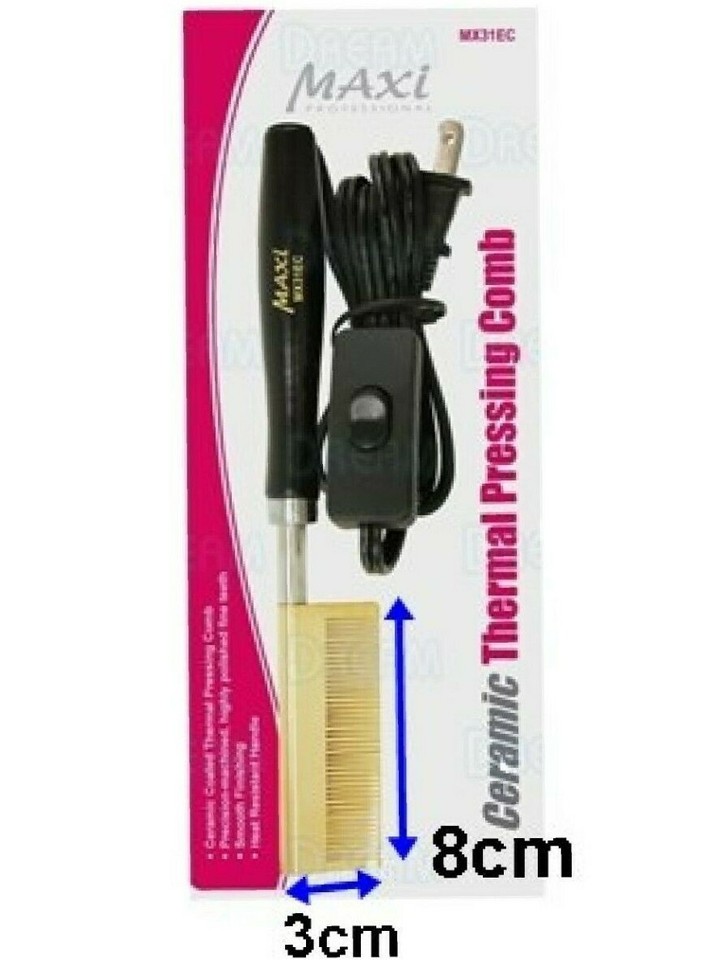 Professional Pressing Hot Comb Stove Iron Straightening Tool Heat ...