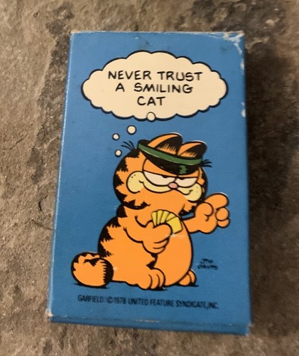 Garfield Vintage Playing Cards. Good Condition | eBay