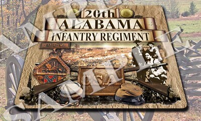 20th Alabama Infantry Regiment CSA Army American Civil War Themed mouse ...