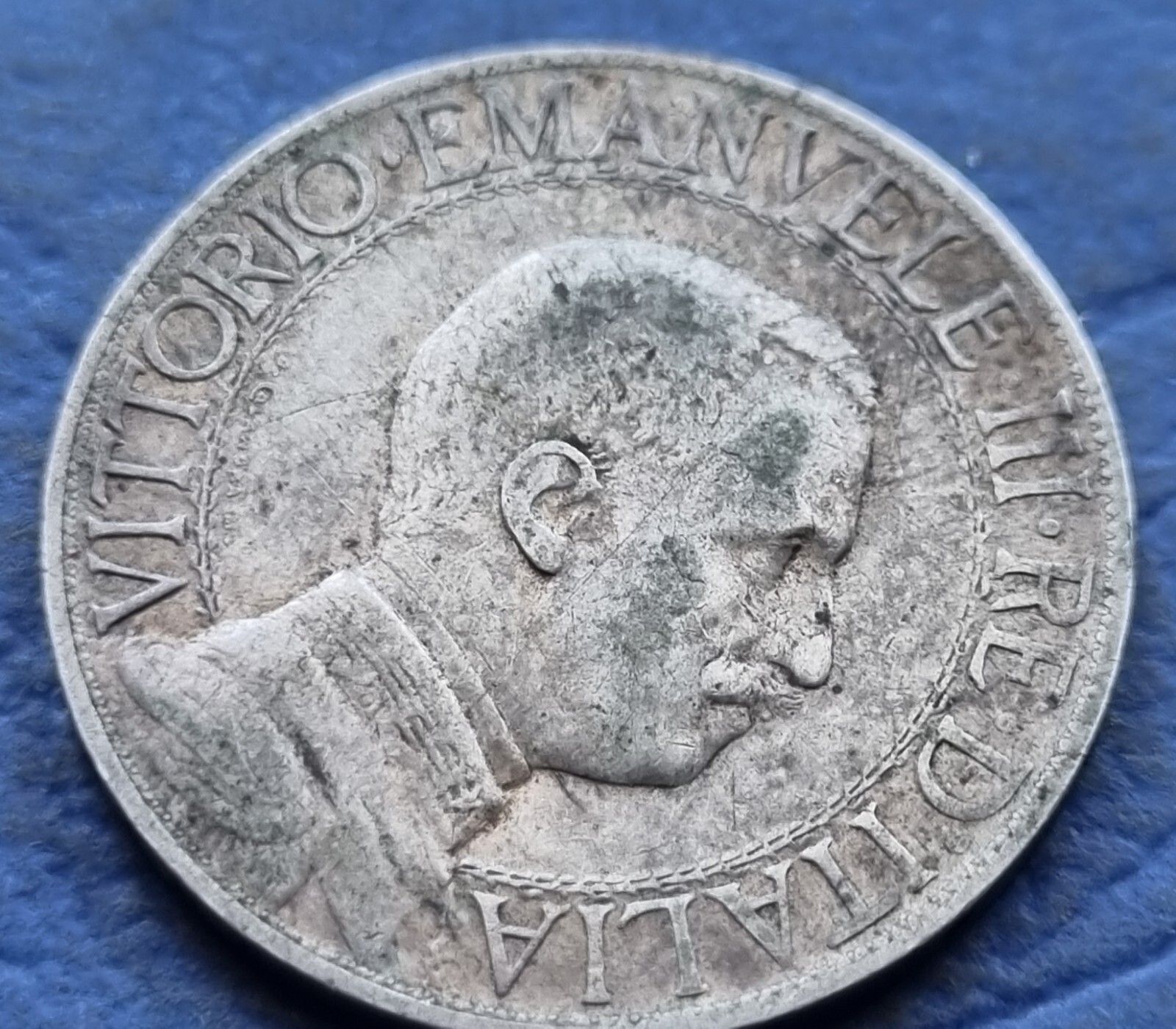 MONETA COIN REGNO VITTORIO EMANUELE III° SAVOIA 1 LIRA UNA 1913 ...