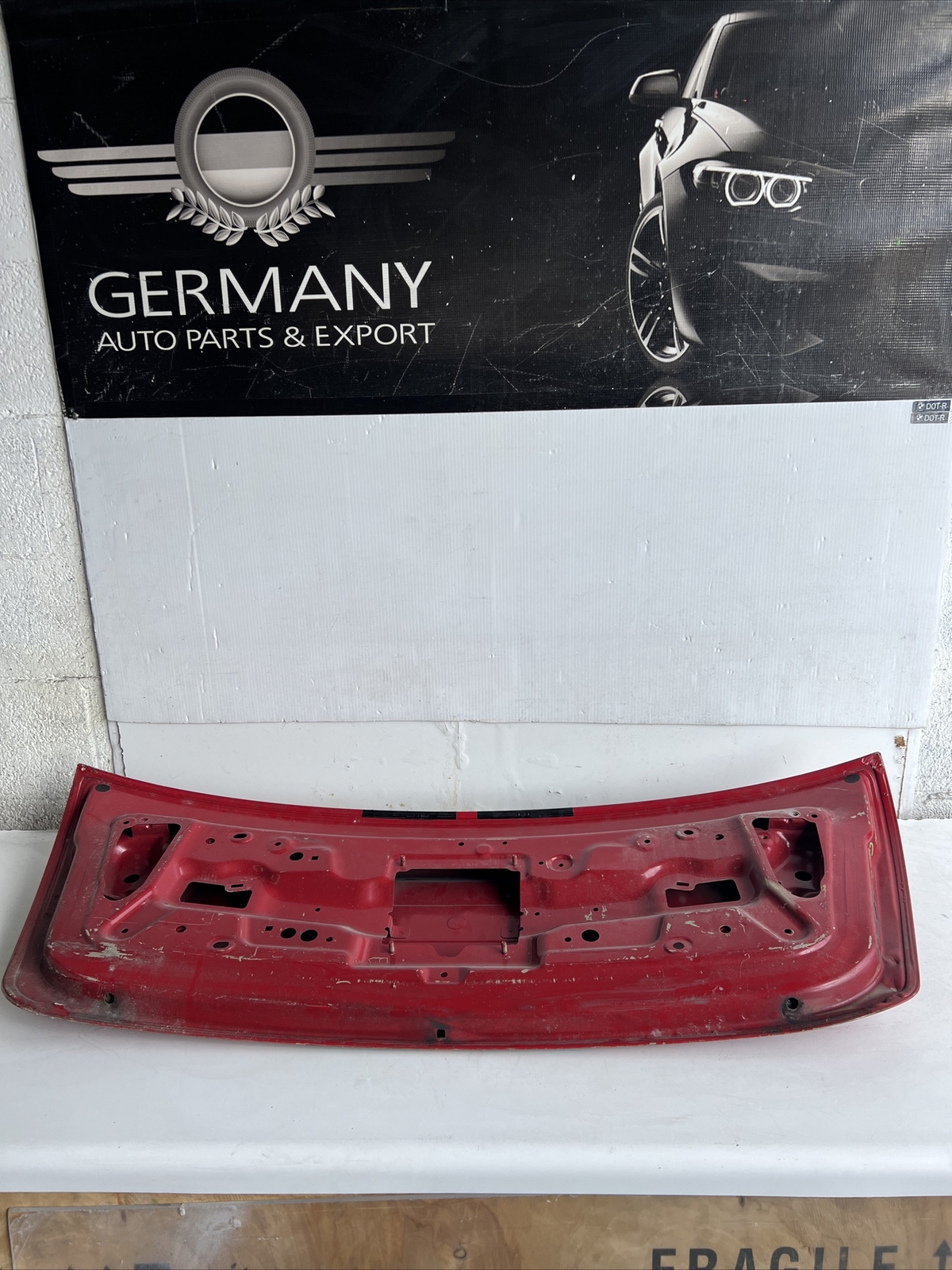 🥇09-15 MINI COOPER R57 CONVERTIBLE REAR TRUNK LID LIFTGATE TAILGATE ...