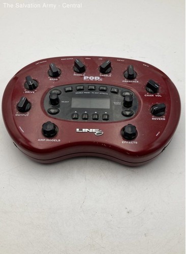 Line 6 Pod XT Red Guitar Tone Amp Modeler Processor Multi-Effects | eBay