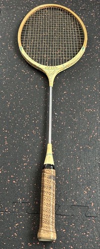 Rare Badminton Racket Wooden Osaka Gosen | eBay