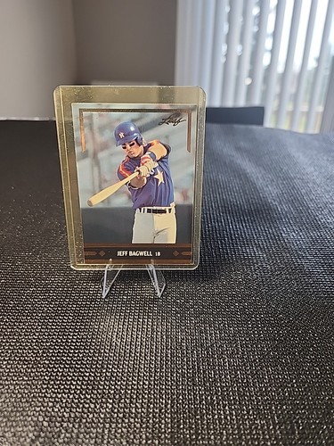 Jeff Bagwell Gold Rookies 1991 Leaf Houston Astros #BC14 RC | eBay UK