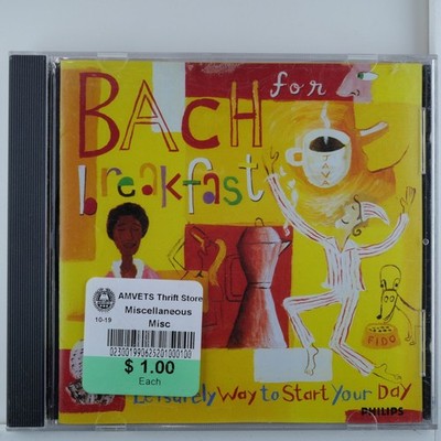Bach - Bach for Breakfast CD 1993 Philips Classical Baroque | eBay