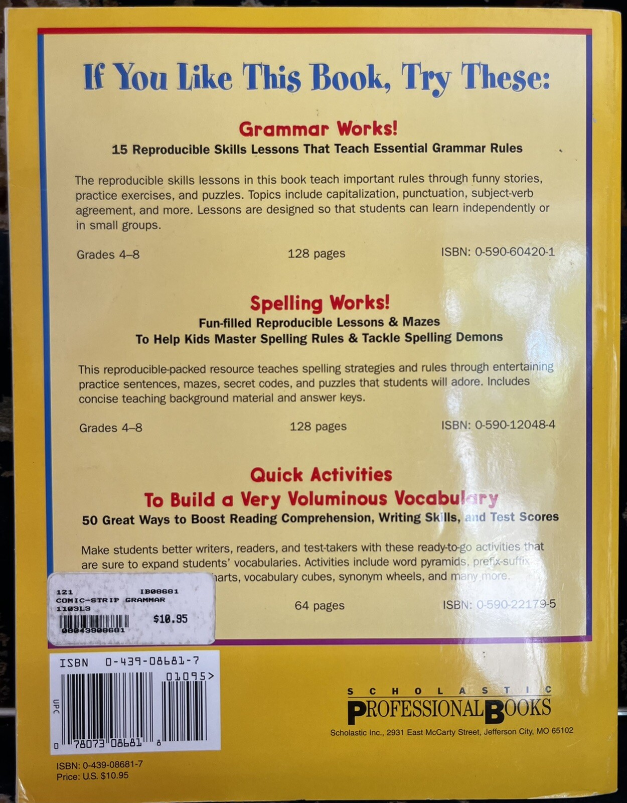 Comic-Strip Grammar : 40 Reproducible Cartoons with Engaging Practice ...