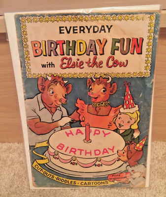 Vintage ELSIE THE COW comic book 1957 100th anniversary | eBay