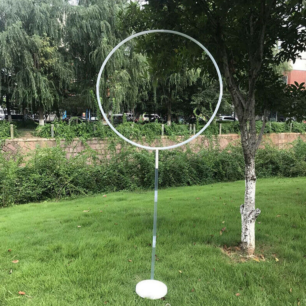 Reusable Balloon Column Arch Stand Set Round Circle Balloon Arch Frame ...