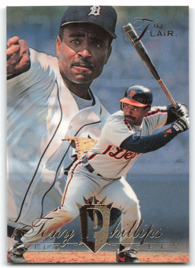 1994 Fleer Flair #52 Tony Phillips Detroit Tigers 2AC | eBay