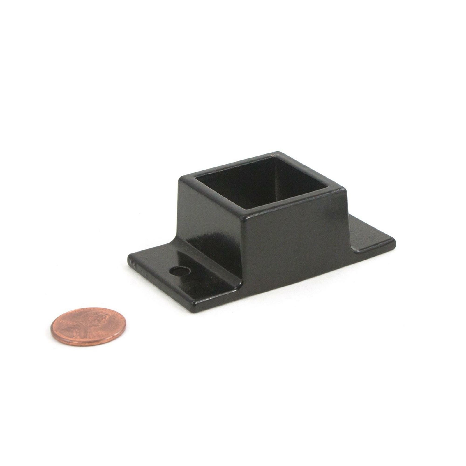 Aluminum Fence Standard Wall Mount 1" x 1" for Rails - Residential ...