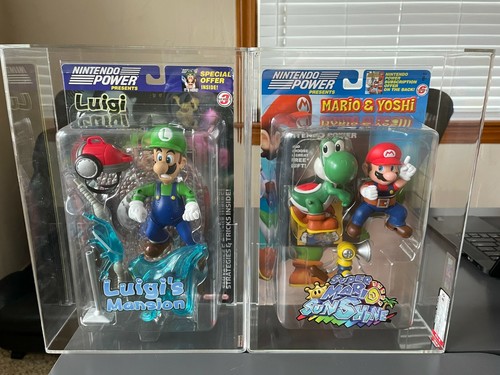 NEAR MINT CGA graded Mario Sunshine + Luigi’s Mansion Nintendo Power ...