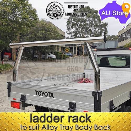 Universal Stainless Steel Adjustable Ute Tray Ladder Rack Heavy Duty ...