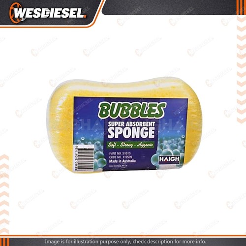 Bubbles 17cm Regular Size Foam Sponge - Gentle Cleaning Tough Dirt & Grime S101S | eBay