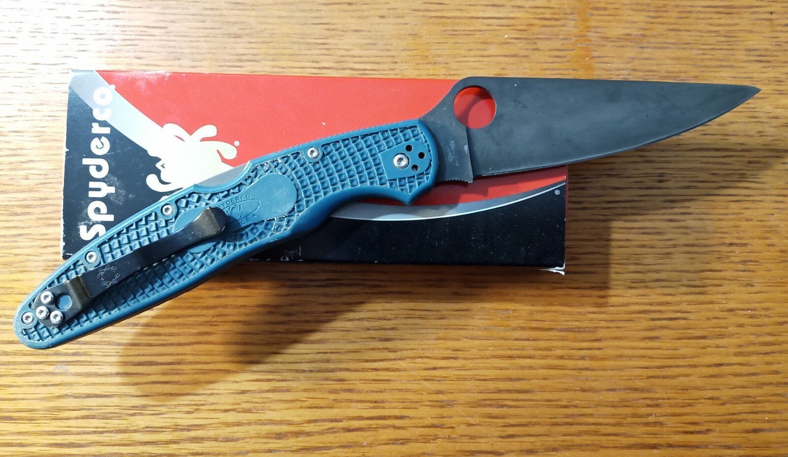 Spyderco Police 4 (Custom) Folding Knife 4.42" K390 Bohler Steel | eBay