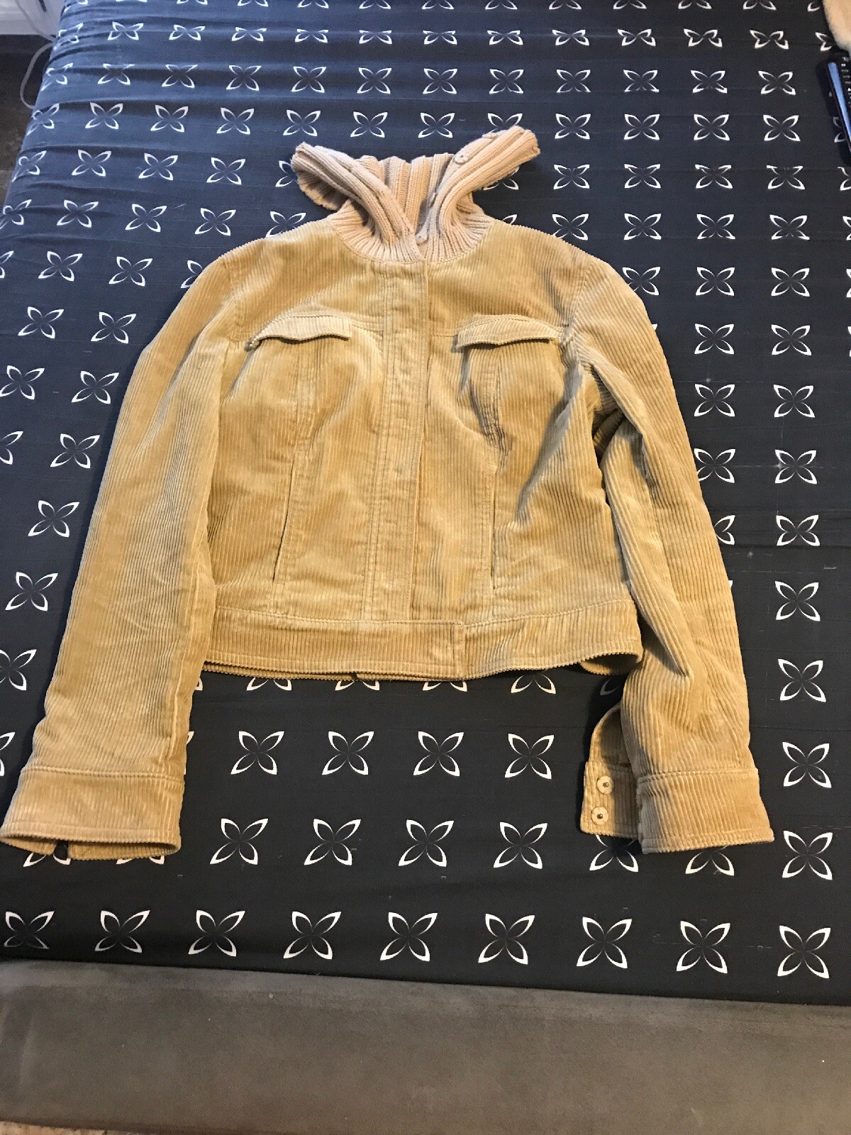 J. Crew Vintage tan jacket coat RN 77388 100% cotton | eBay