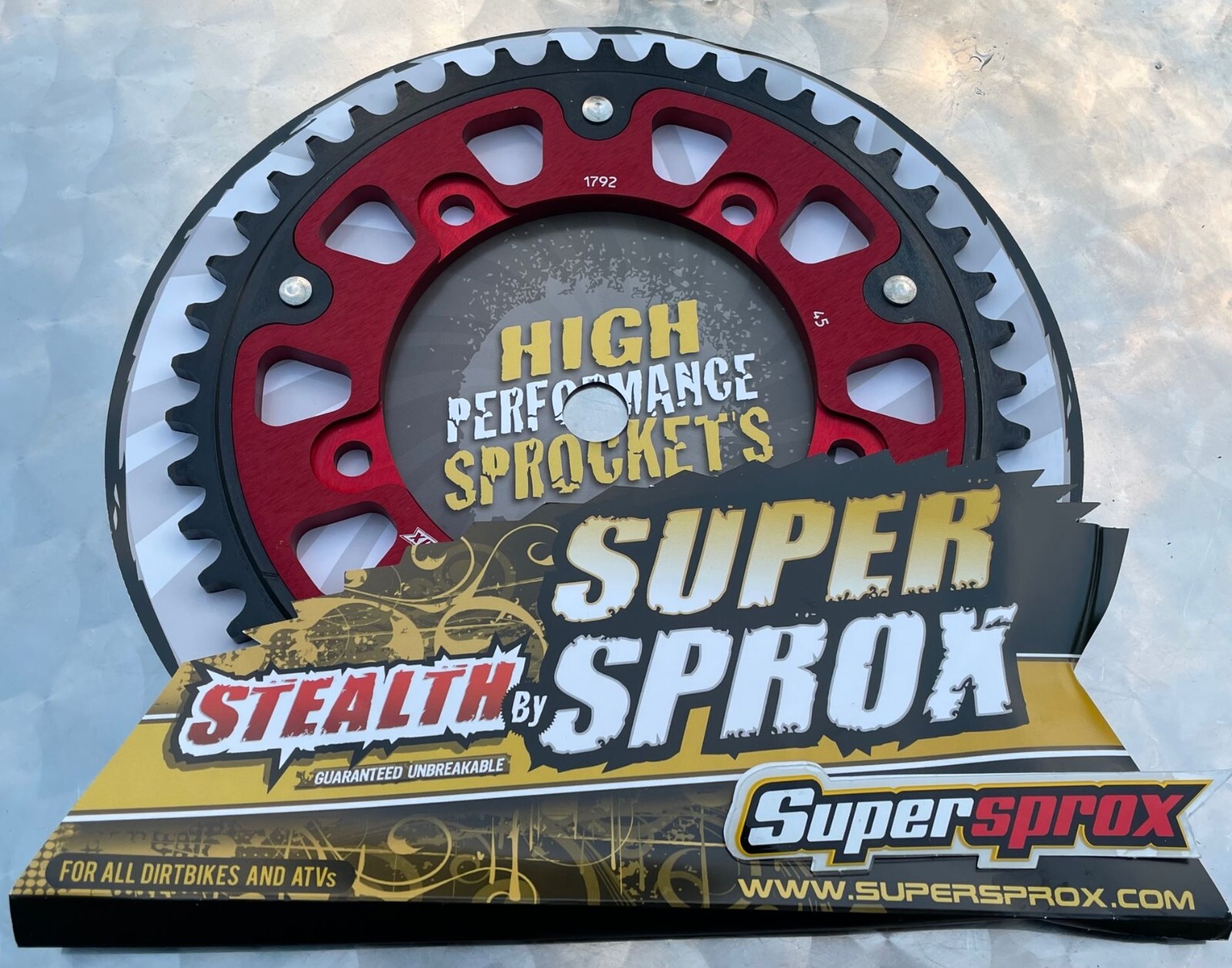 Supersprox Kettenrad für GSX-R 750, GSX-R 1000, K1-K8, #525, RST 1792 ...