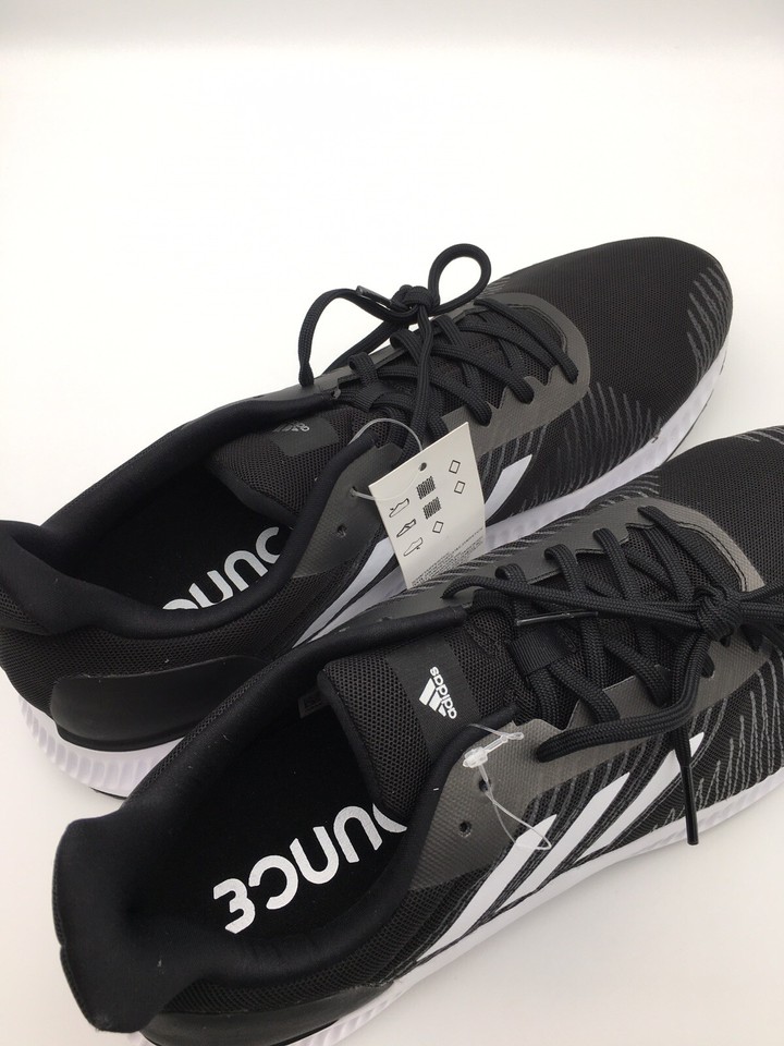 Adidas Solar Blaze Running Shoes G27775 Core Black/White Men's Size 12 ...