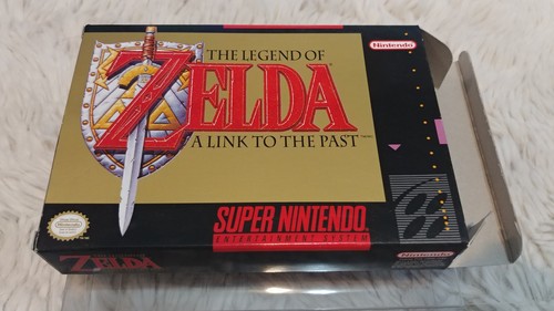 Legend of Zelda SNES RARE Variant Complete with Box Manual lot Super ...