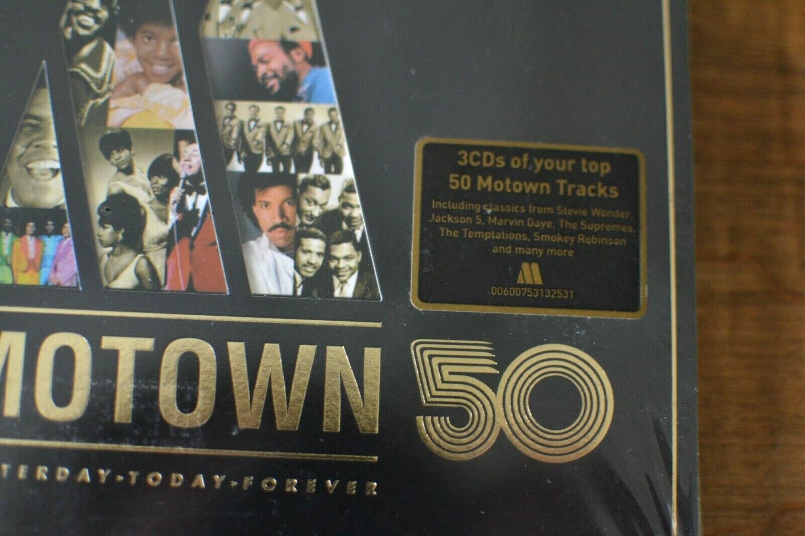 Motown 50 Yesterday, Today, Forever by Various Artists (CD, 2008, 3 ...