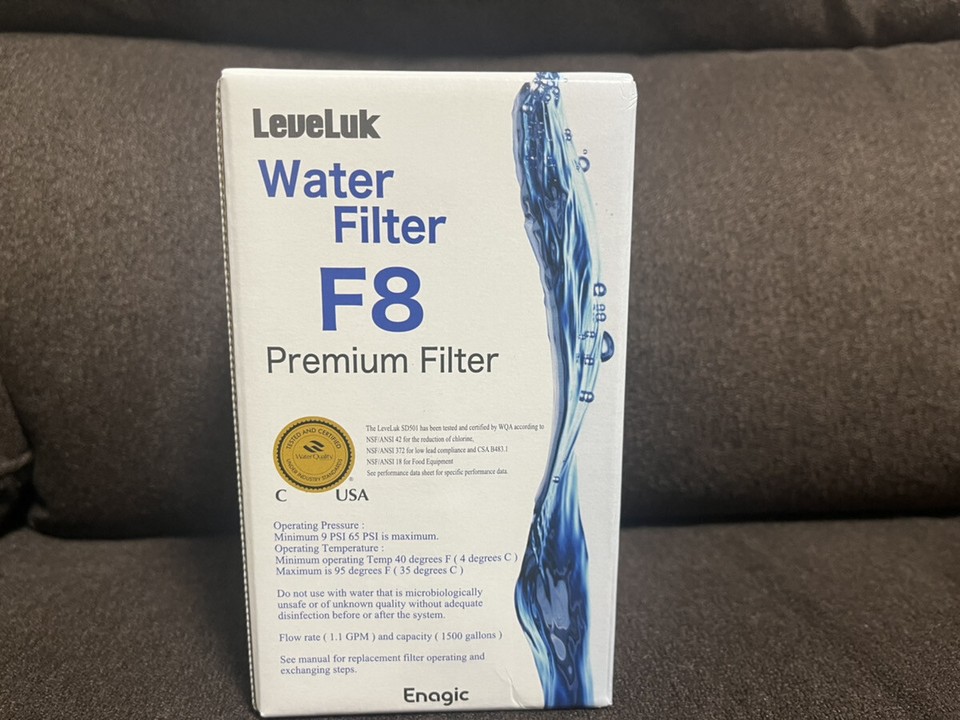 Leveluk F8 Filter for Kangen K8 Premium Water Ioniser Machine Made by ...