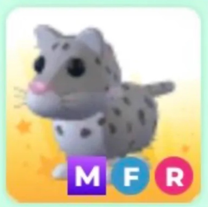 Adopt A Pet from Me - MFR Snow Leopard -Fast Delivery- Mega Neon Fly ...