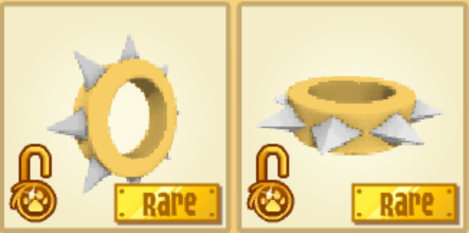 Animal Jam Classic AJC | Rare Short Spiked Collar + Wrist Set (READ ...