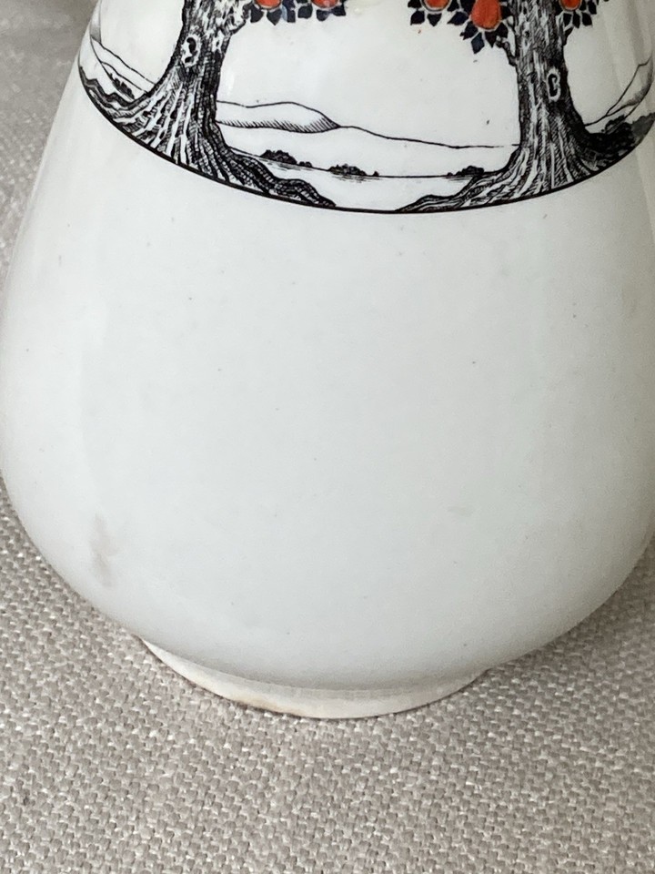 CROWN DUCAL WARE ORANGE TREE JUG 13cm | eBay