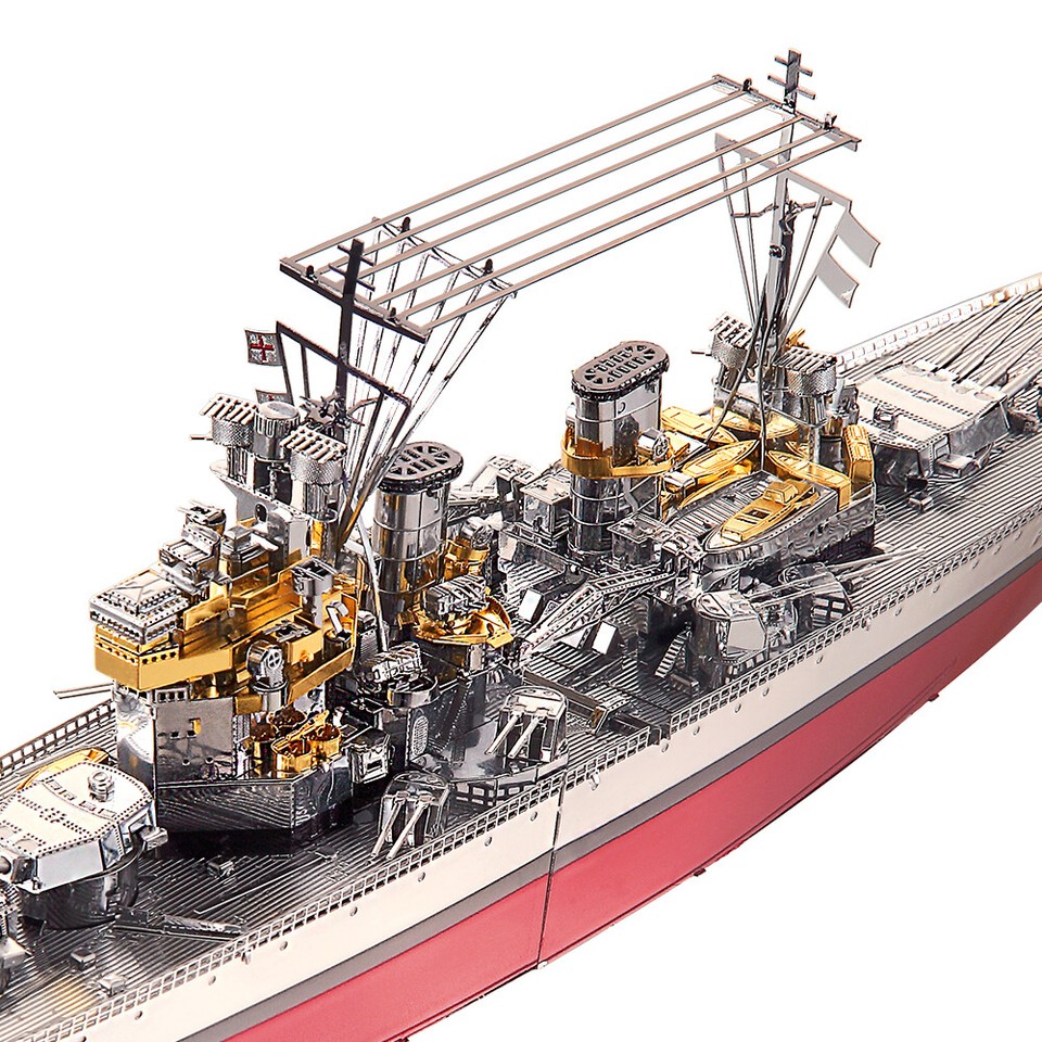 Piececool 3D Hms Prince Of Wales Metal Building - Architectural Model ...