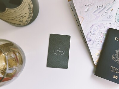 Luxury Hotel by Marriott Key Card Collectible Scrapbook Travel | eBay