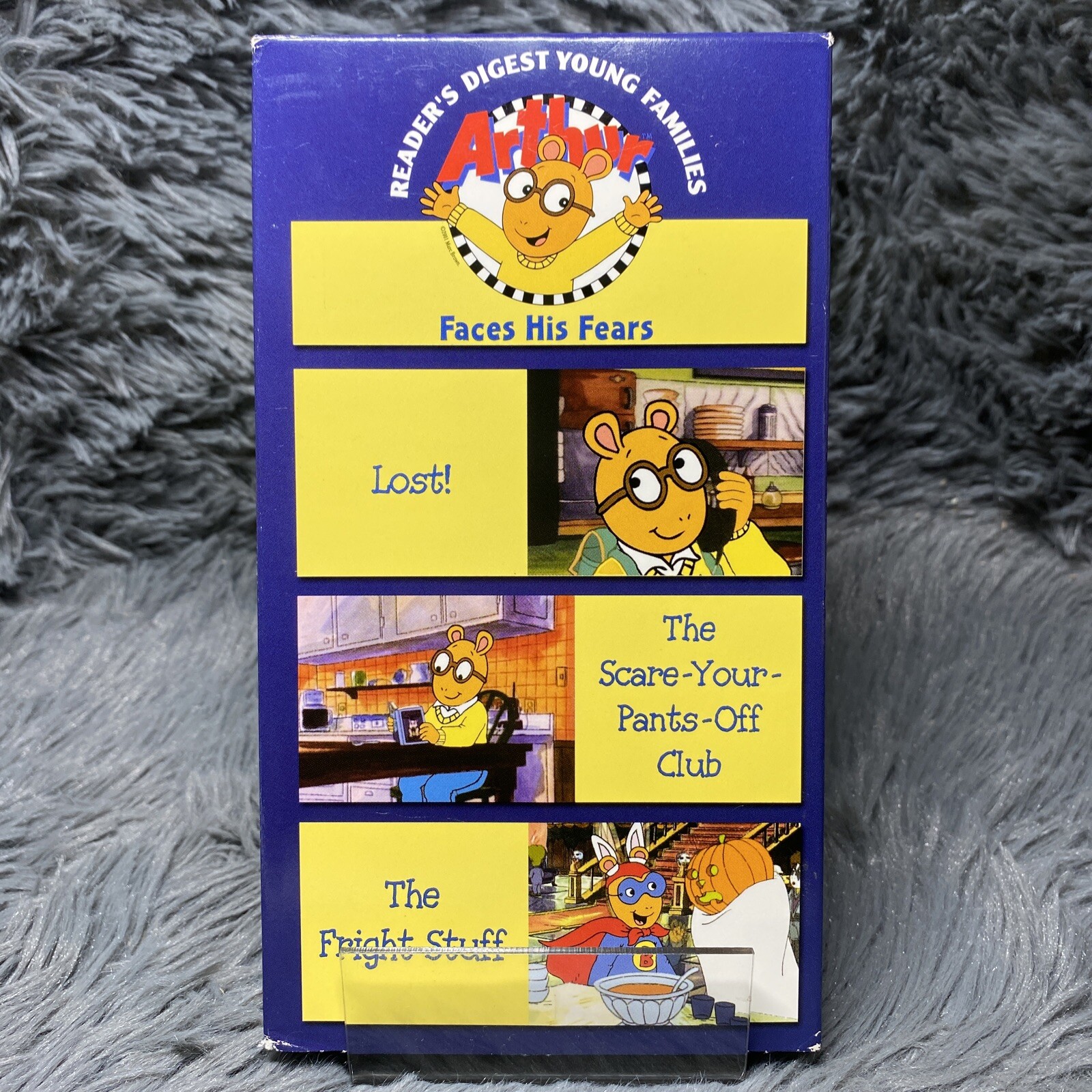 Arthur Faces His Fears VHS 2003 Reader’s Digest Young Families 4 Shows ...