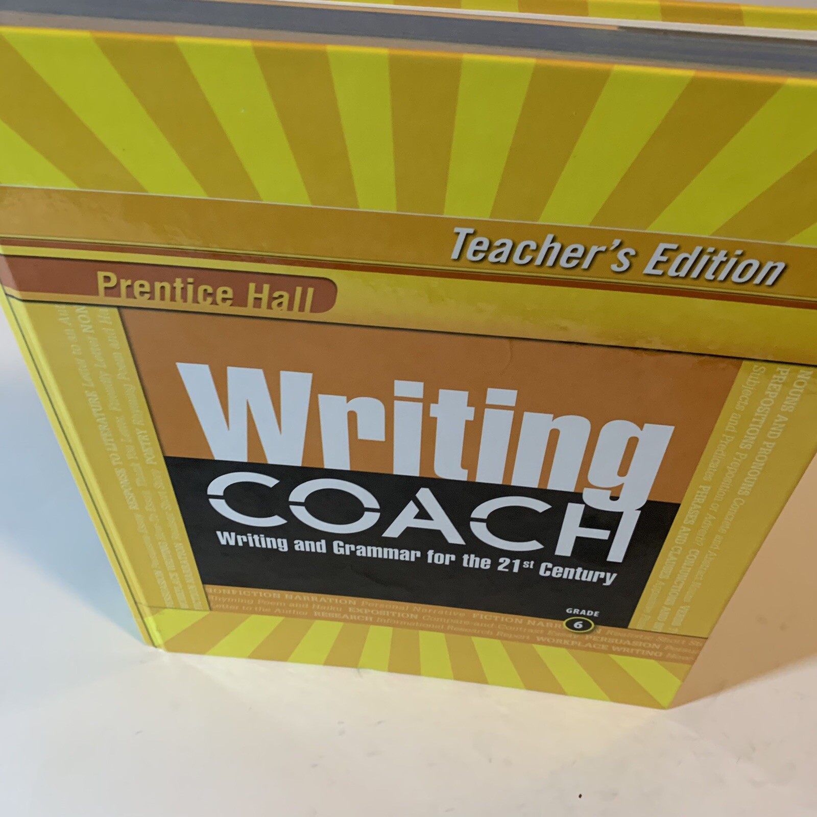 writing coach teacher’s edition 6th Grade 2010 Prentice Hall #9-0124 | eBay