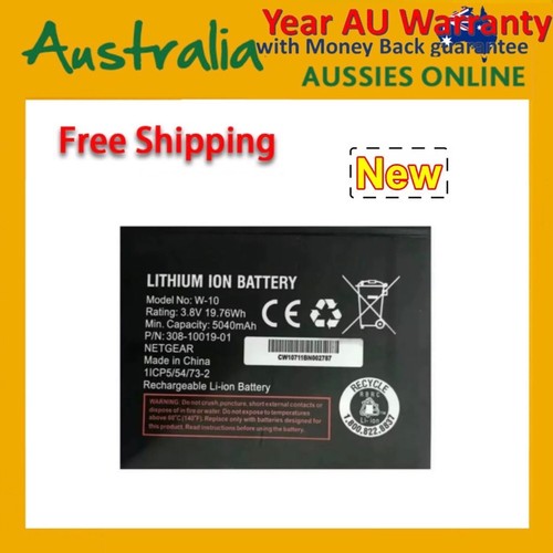 Battery For Telstra Netgear Nighthawk M1 MR1100 308-10019-01 W-10 W-10 ...